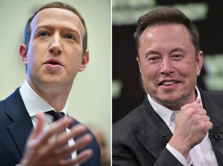 Elon Musk y Mark Zuckerberg se retan a una "pelea en una jaula" en Las Vegas