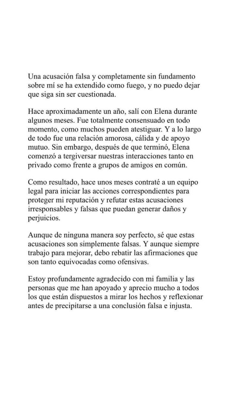 Tenoch Huerta confiesa qué pasó con la saxofonista María Elena