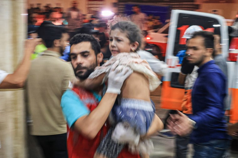 Un Bombardeo Causa Cientos De Muertos En Un Hospital De Gaza Israel