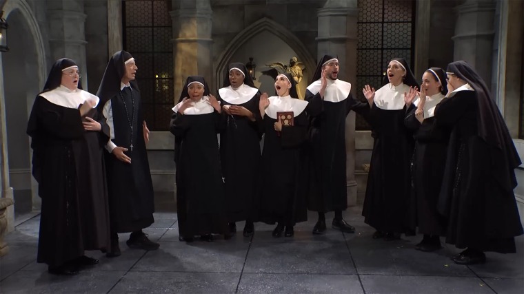 Mick Jagger, Bad Bunny Portray Nuns In 'SNL' Sketch