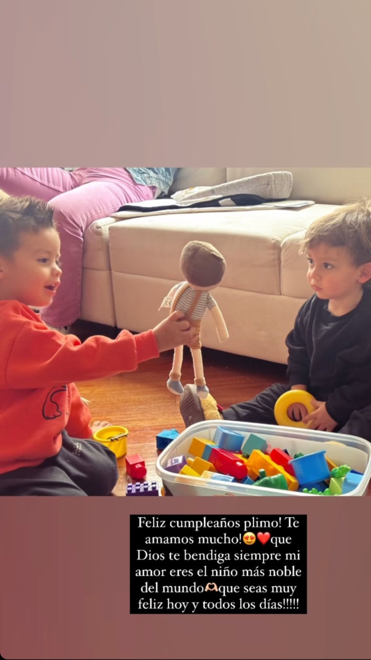 James Rodríguez comparte amorosa felicitación a su hijo Samuel
