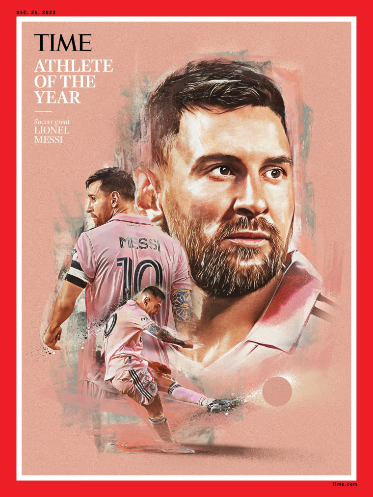 Lionel Messi: “El atleta del año” para la revista Time