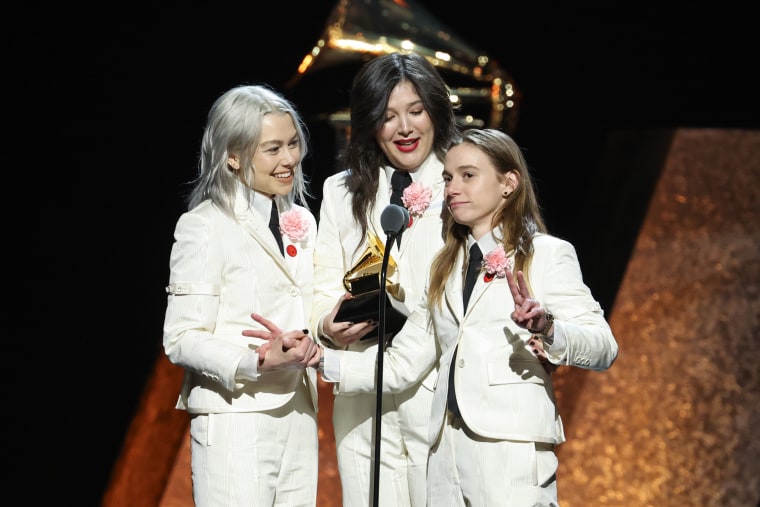 Lucy Dacus Sprints Onstage to Accept Grammy Award in Sweet Pic