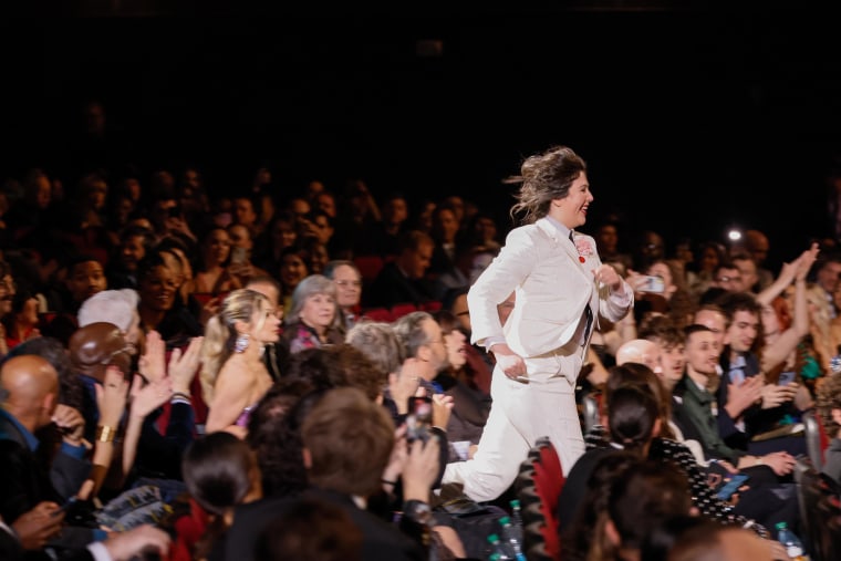 Lucy Dacus Sprints Onstage to Accept Grammy Award in Sweet Pic