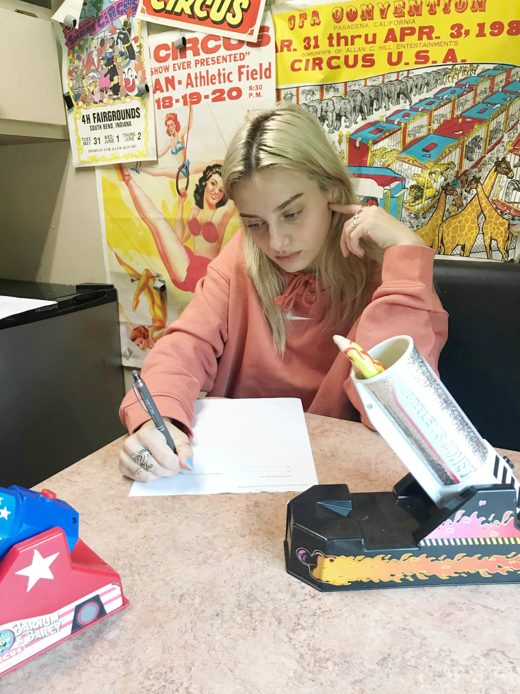 Ringling Circus' "Human Rocket," Skyler Miser, Follows Her Family