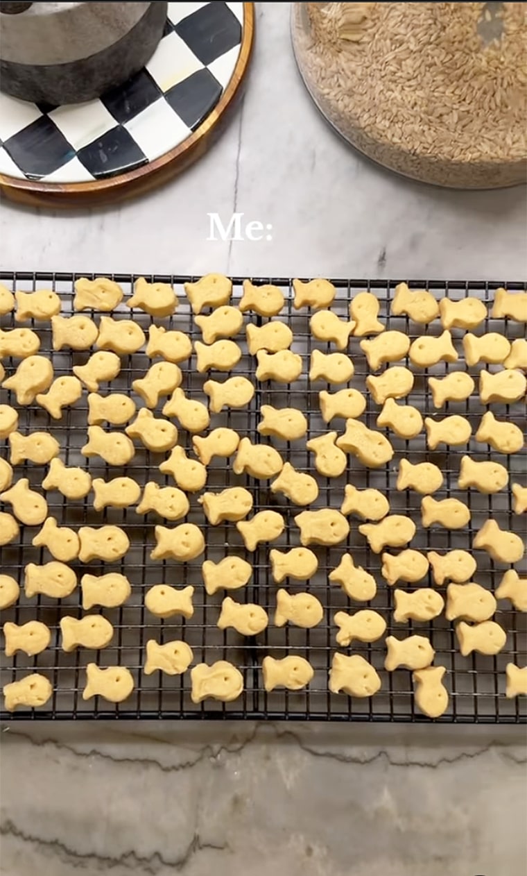 Instagram Mom Makes Her Own Goldfish Crackers