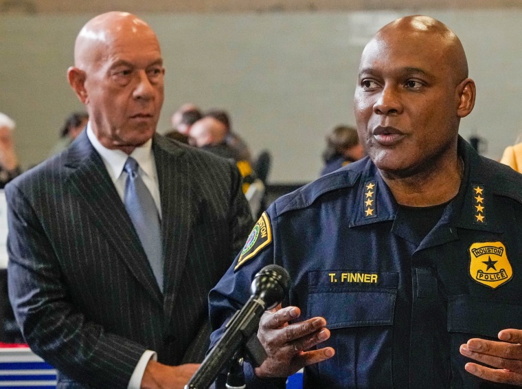 Houston mayor says police chief is out amid probe into thousands of ...