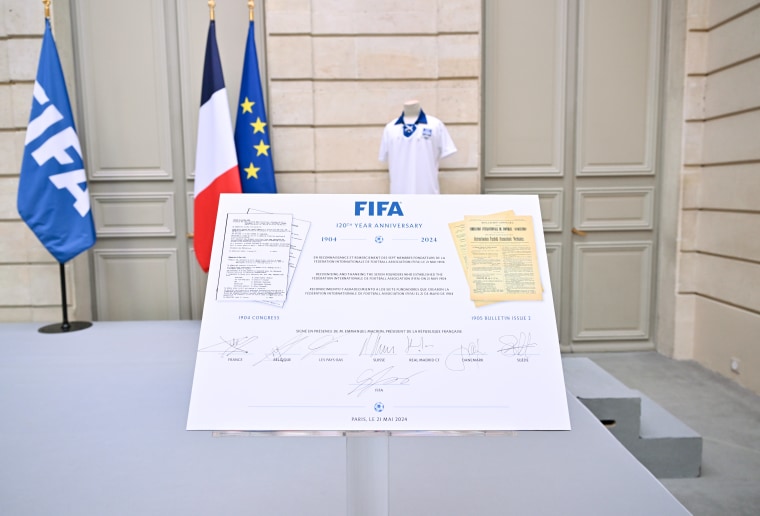 FIFA celebra su 120 aniversario en un evento especial en París
