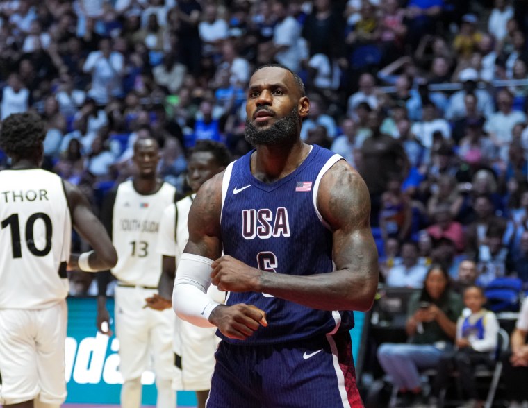 LeBron James portará la bandera de Estados Unidos en la inauguración de ...