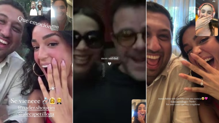Ale Capetillo se comprometió y así fue el romántico momento