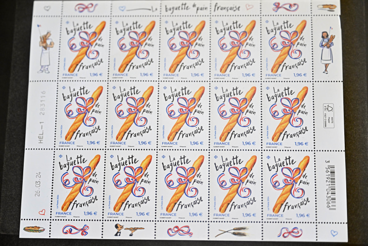 France Debuts Baguette-Scented Stamps Ahead of Paris Olympics