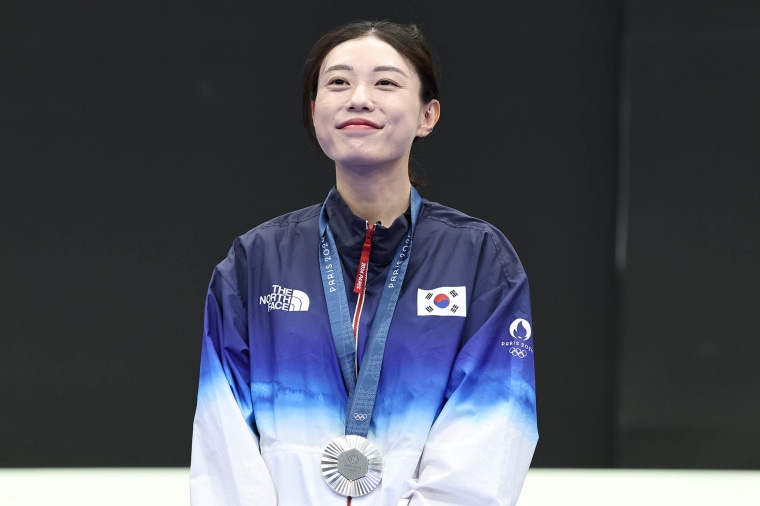 South Korean Olympic Shooter Kim Yeji Wins Over Fans at the Paris Games