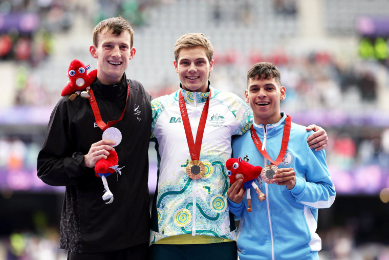 Paralympians Receive Phryge With Braille Word On It On Podium At 2024 ...