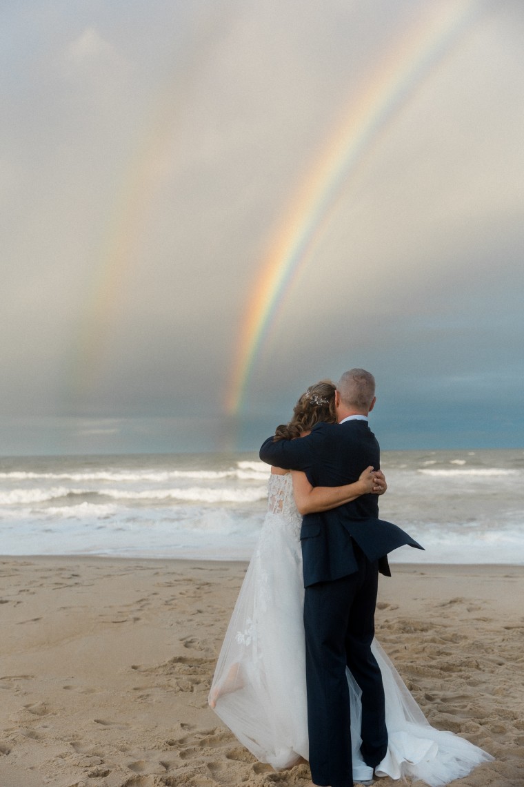 Double Rainbow Appears at Couple's Wedding After Both of Their Spouses Die