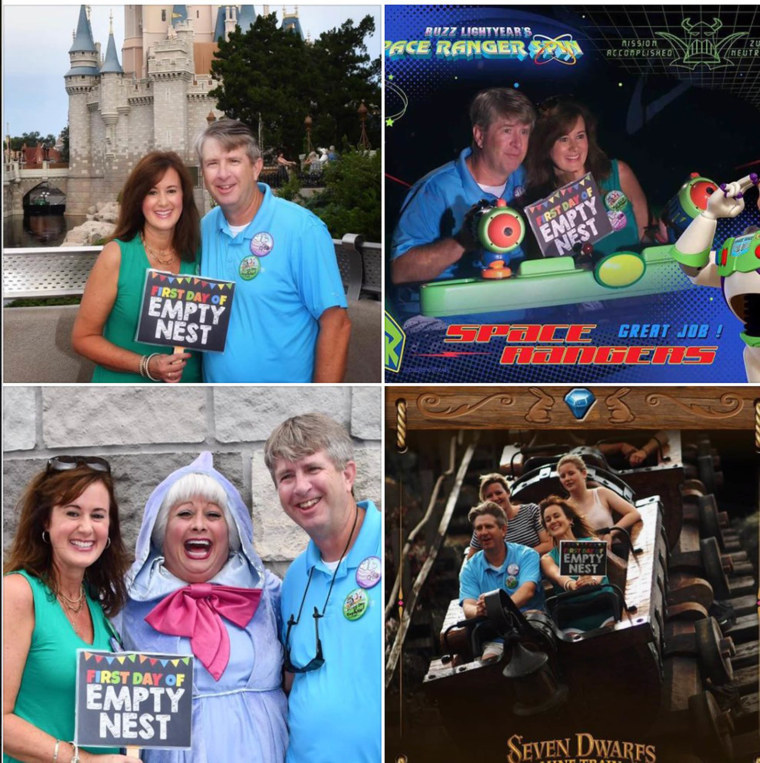 Empty Nesters Deal With Children's Absence By Going to Disney