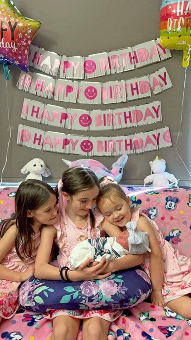 4 Sisters Born On Same Day, August 25, Over Nine Years