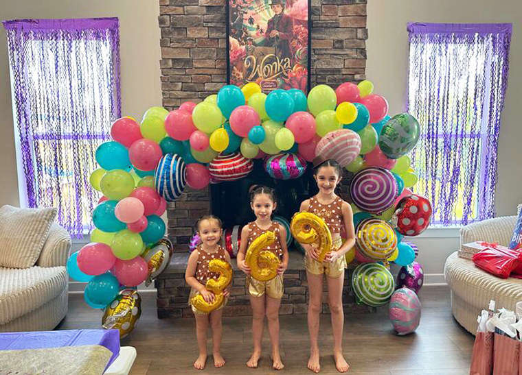 4 Sisters Born On Same Day, August 25, Over Nine Years