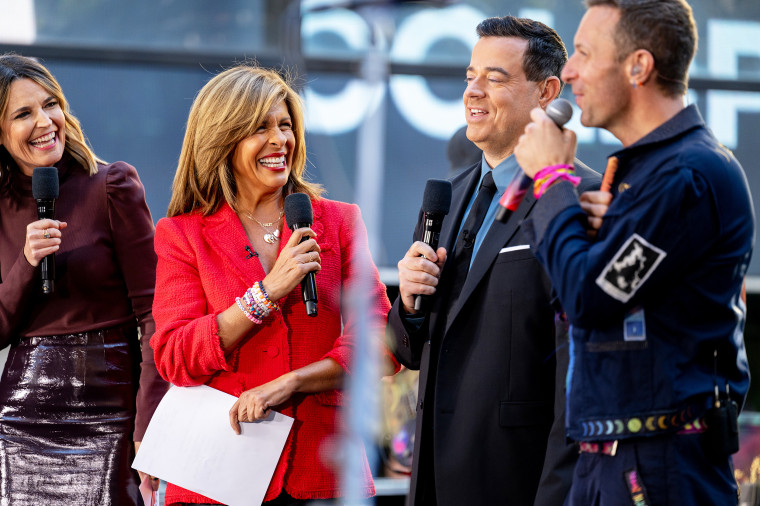 Hoda Kotb Shows Off Bracelet Coldplay's Chris Martin Gave Her