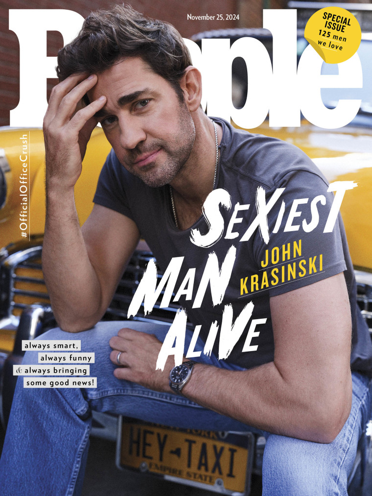 John Krasinski Named 2024 Peoples Sexiest Man Alive