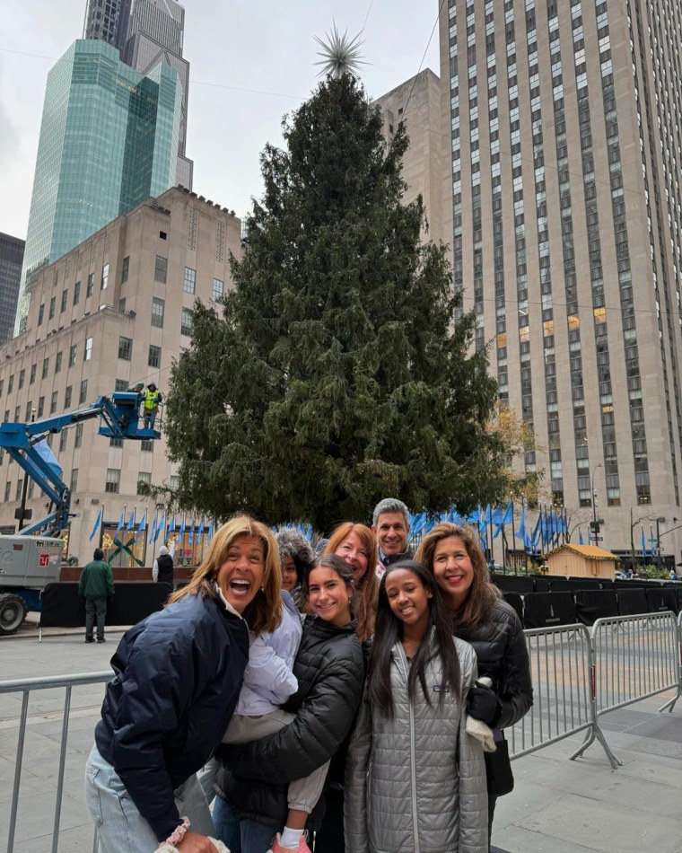 Hoda Shares Family Photos of Her 1st Thanksgiving in New Home