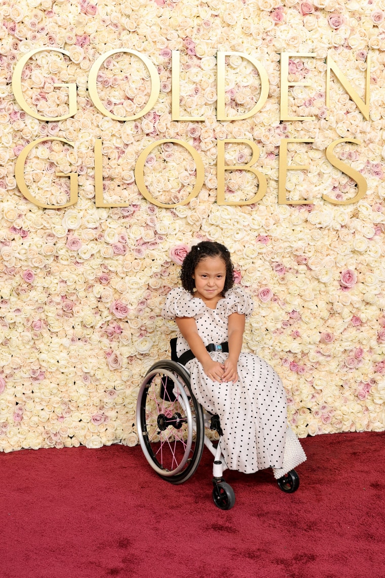 'Wicked' breakout Cesily Collette Taylor takes the Golden Globes