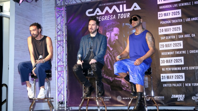 Camila celebra su regreso a los escenarios con música nueva