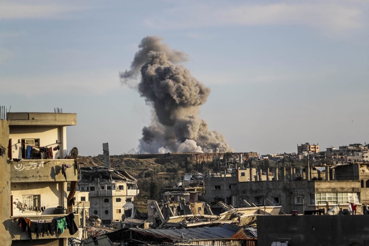 Israeli strikes hit dozens of targets in Gaza as ceasefire efforts stall