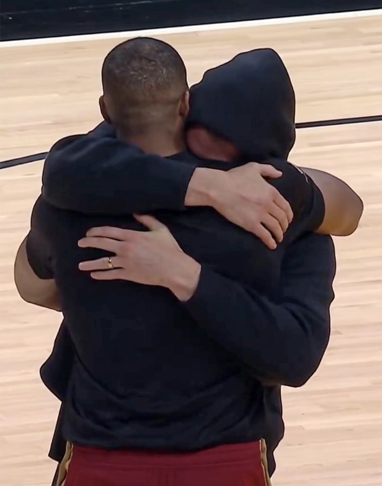 Kevin Love Recalls Tristan Thompson Hug with Hoda Kotb