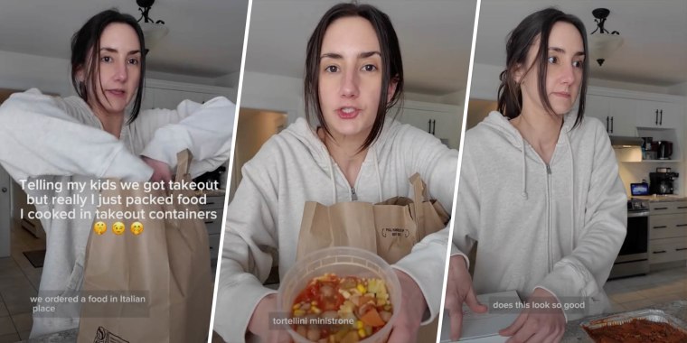 Mom’s ‘Restaurant Takeout’ Hack Tricks Kids At Dinner
