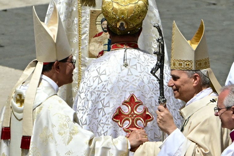 Pope Leo XIV urges rejection of hatred and division at his inaugural mass