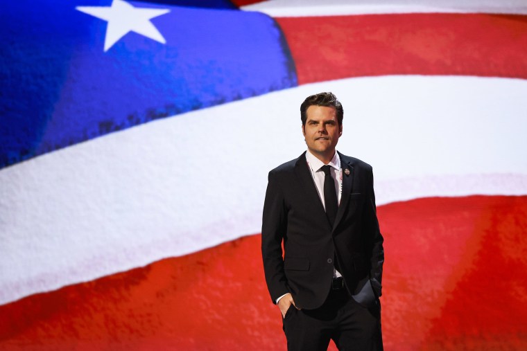 Matt Gaetz coquetea con la posibilidad de presentarse como candidato a ...
