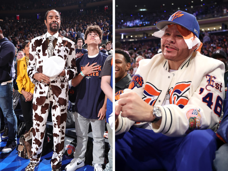 Knicks playoff games have turned into photo shoots for A-list celebrities