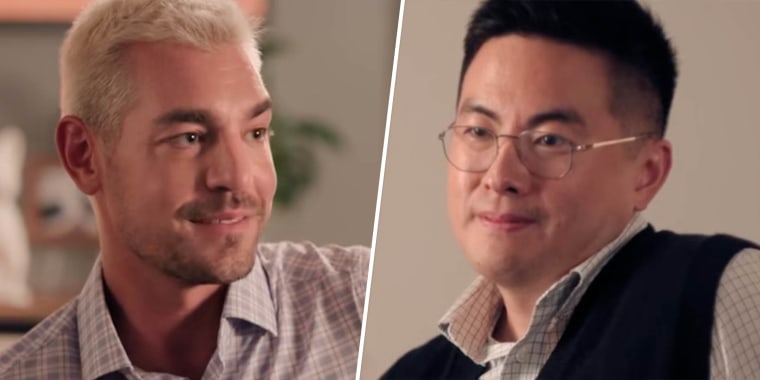 Inside Matt Rogers and Bowen Yang’s cameo in ‘Overcompensating’