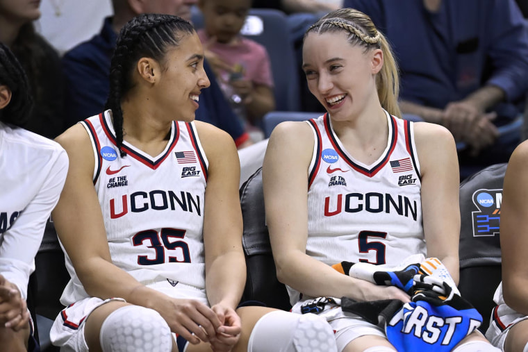 WNBA star Paige Bueckers confirms she's dating former teammate Azzi Fudd