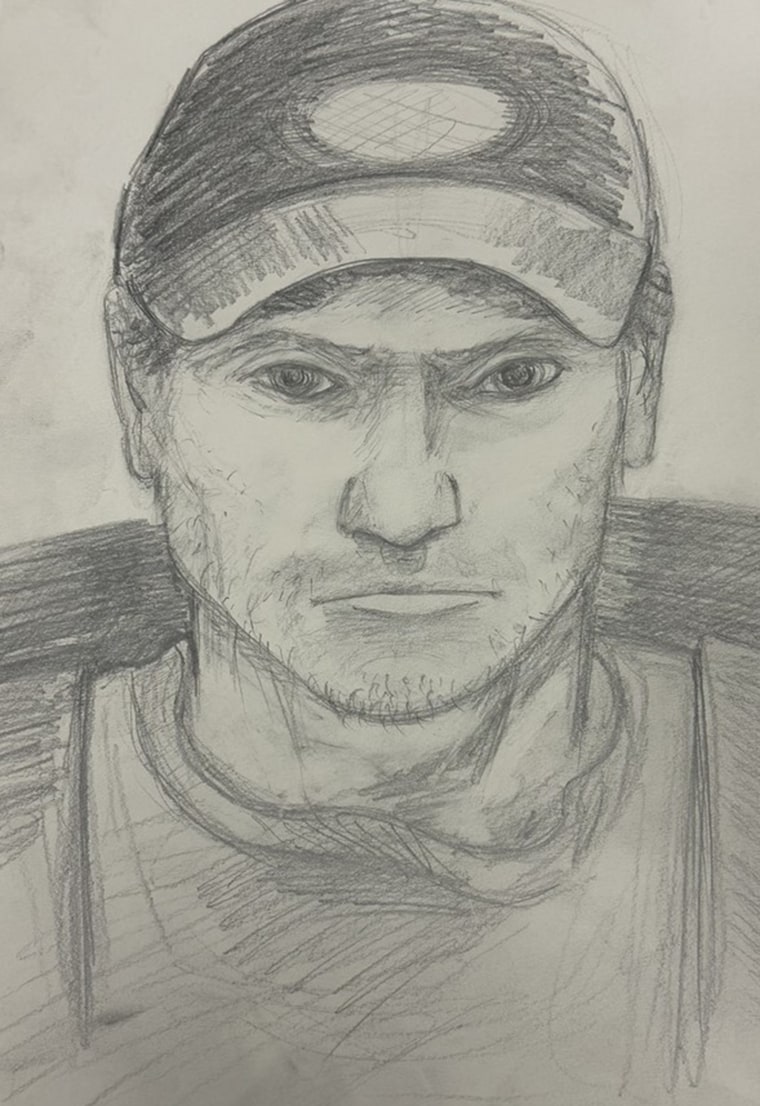 Police Share Sketch of Man Wanted for Questioning in Devil's Den State ...