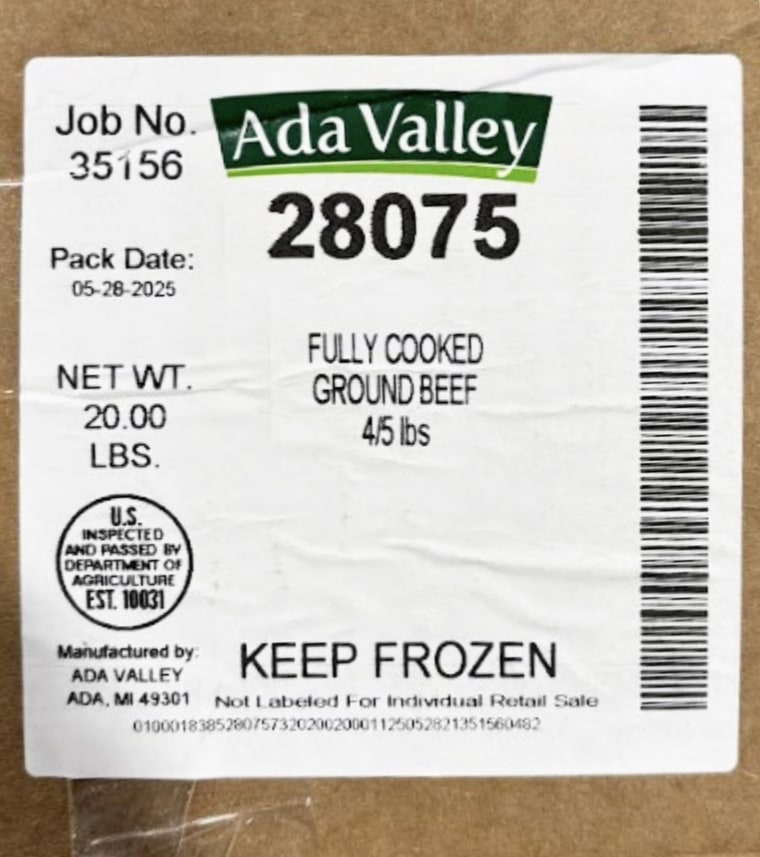 Frozen Ground Beef Recalled Over Possible Metal Contamination