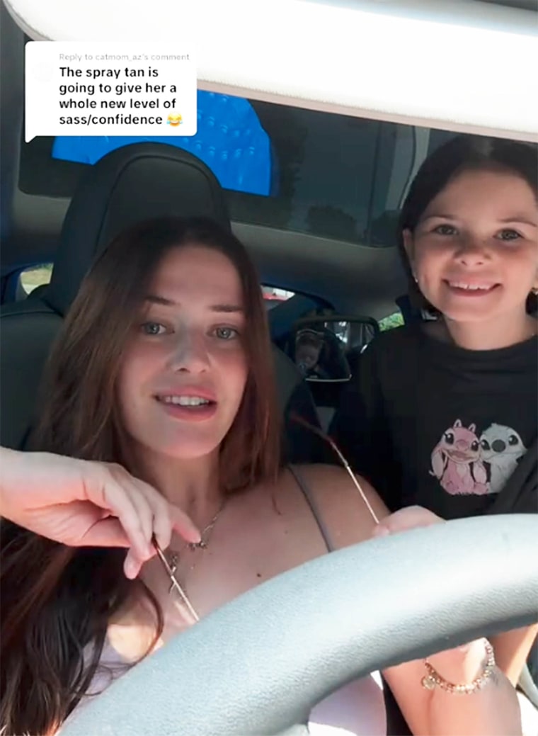 Mom Lets 7-Year-Old Daughter Get Spray Tan