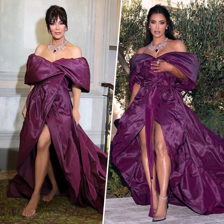See Which Kim Kardashian Dress Got Kris Jenner Called Out in the Family ...