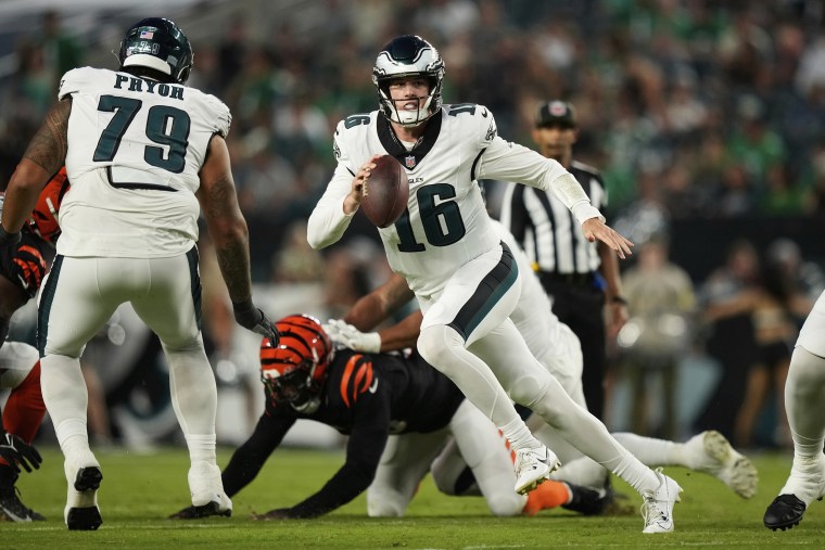 Eagles use tush push on opening drive after popular play was nearly ...