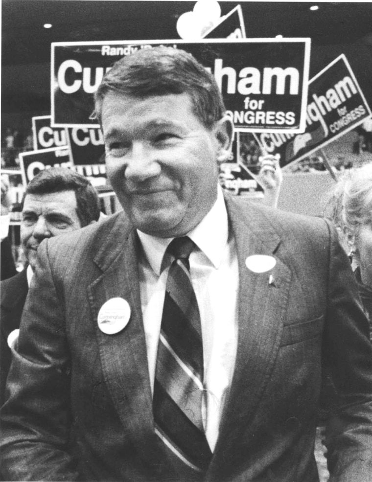 Former congressman Randy ‘Duke’ Cunningham dies at 83