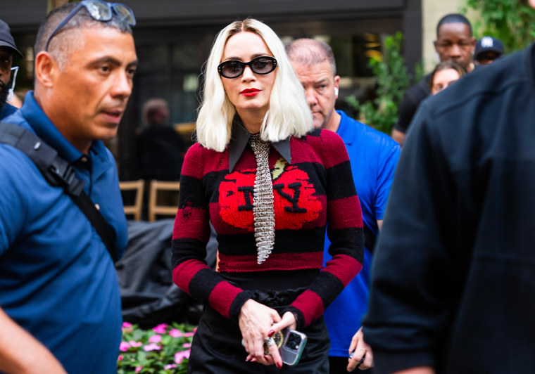 Emily Blunt Debuts Dramatic Blond Bob for 'Devil Wears Prada 2'