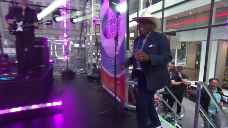 Role Model Brings Out Al Roker As 'Sally' During TODAY Performance