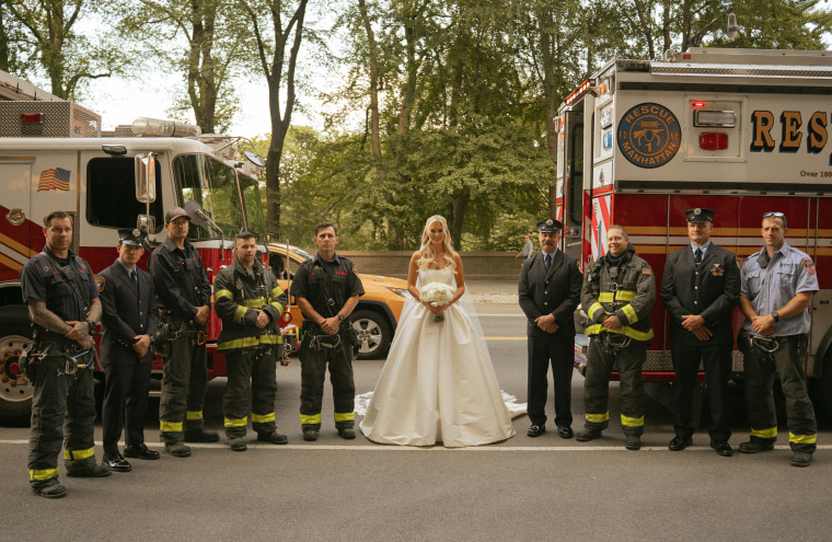 Bride's Firefighter Dad Died on 9/11. FDNY Steps In For Wedding