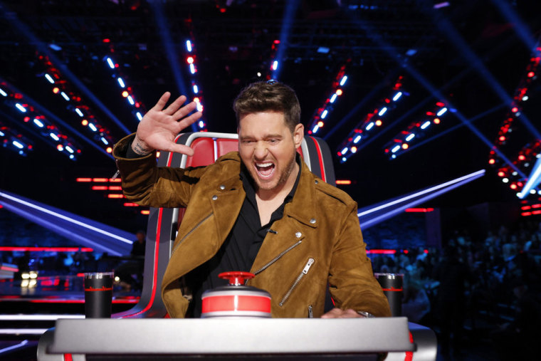 Michael Bublé keeps his undefeated record on The Voice and shocks fans ...
