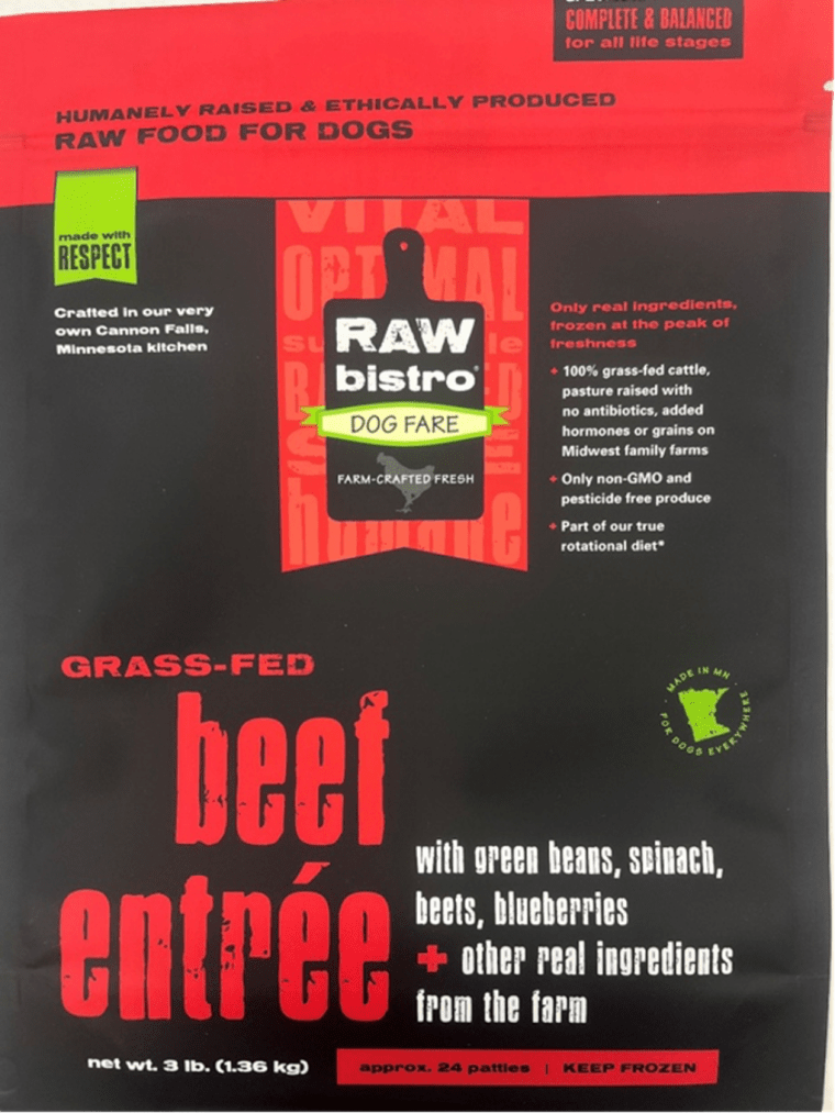 FDA Pet Food Recall: Raw Bistro, Foodynamics Over Salmonella Risk