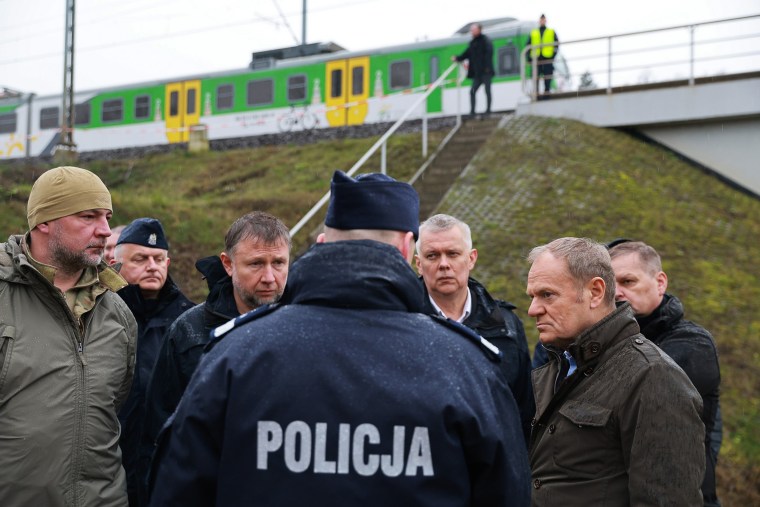 Everything points to Russia behind railway sabotage, Poland says