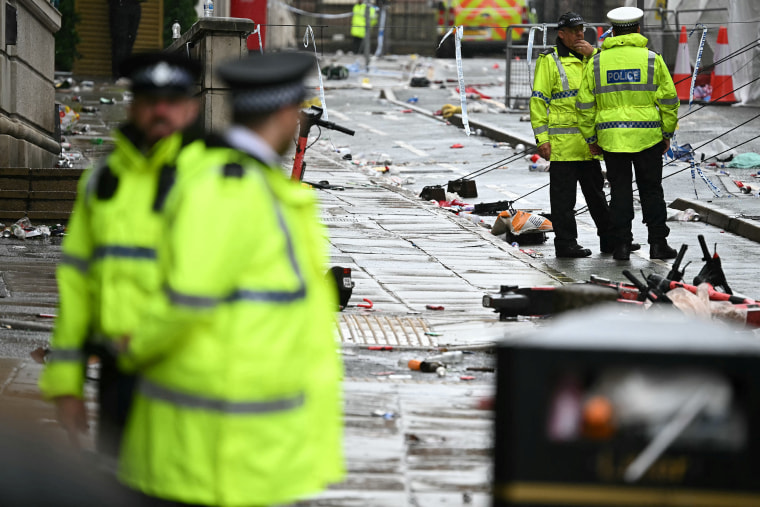 Driver jailed for more than 20 years after plowing into U.K. soccer fans