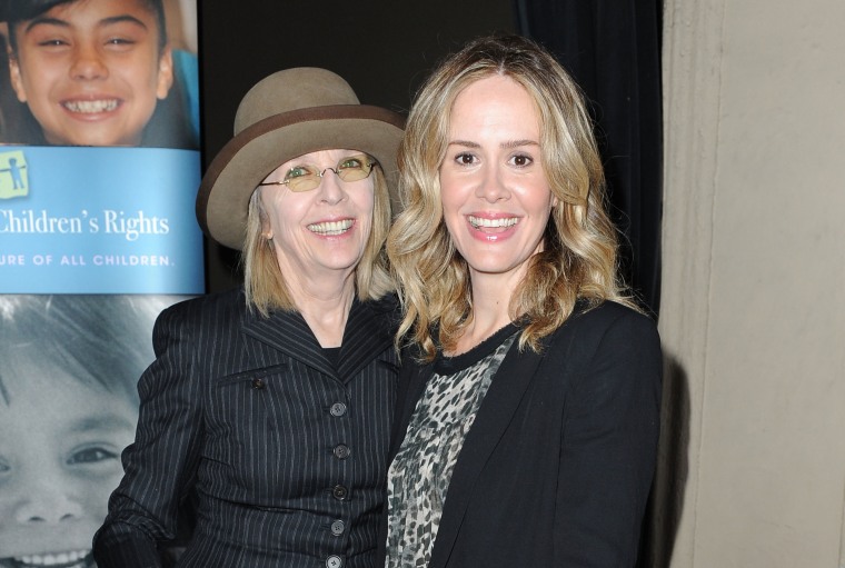 Sarah Paulson Reads Texts Late Diane Keaton Sent Her