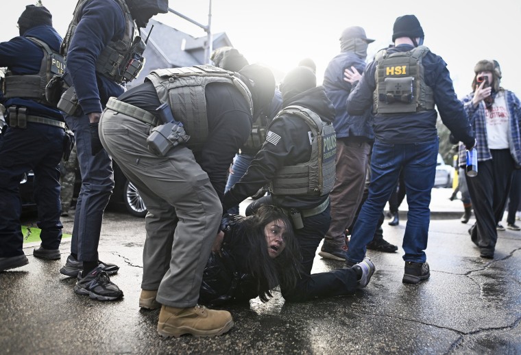 Immigration agents deploy tear gas, pepper spray in Minneapolis as ...