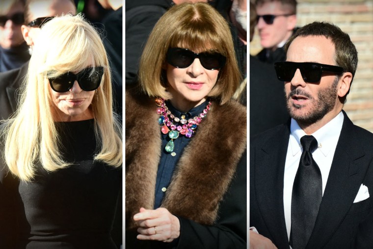 Hollywood and fashion stars attend Rome funeral for legendary designer ...